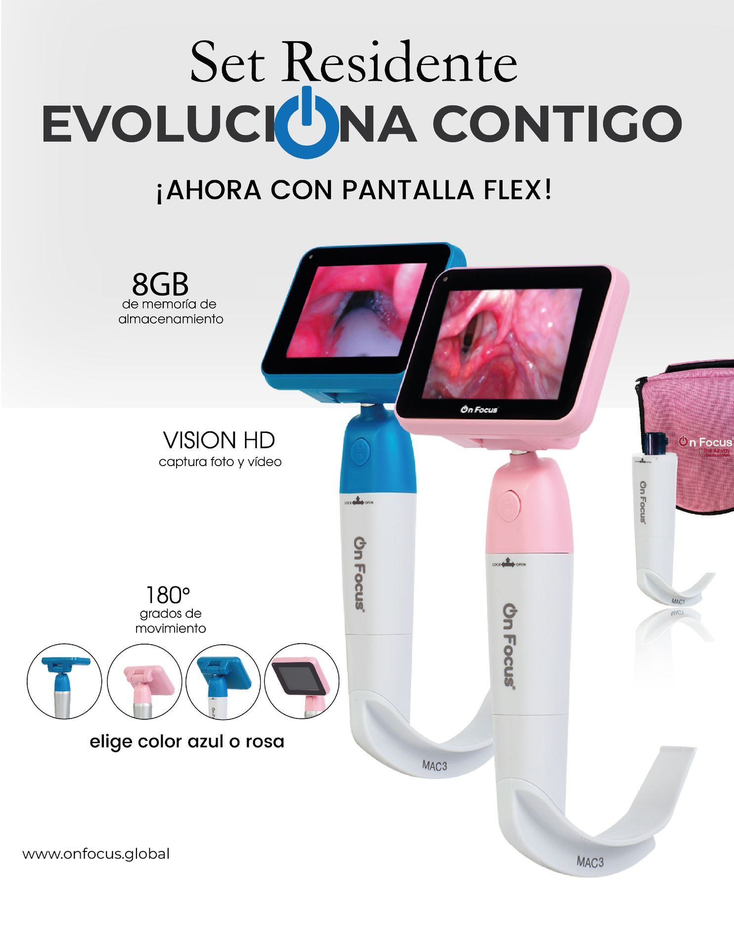 Videolarigoscopio OnFocus