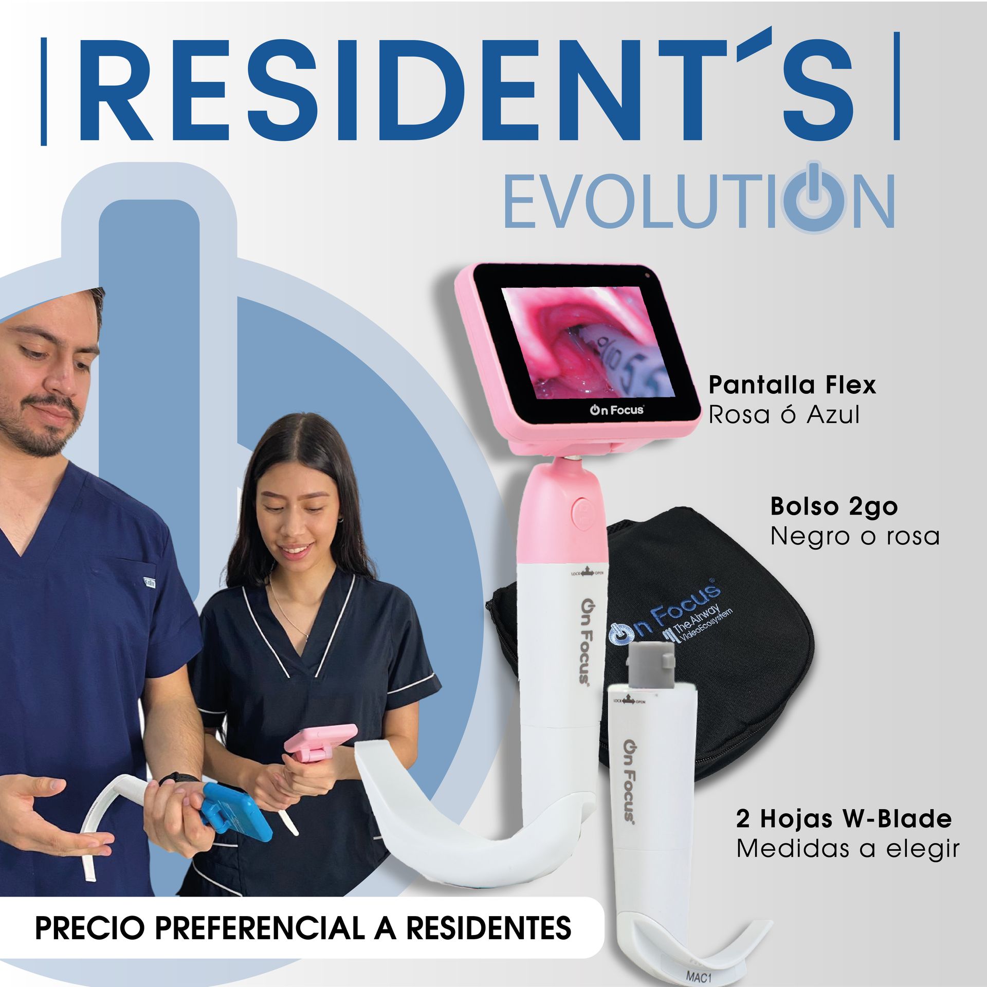 Videolarigoscopio OnFocus